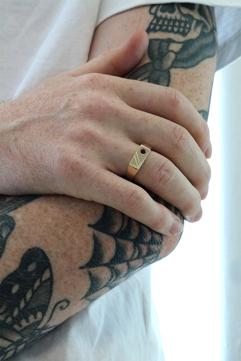 Men's Signet Rings– Scarlett Jewellery Label